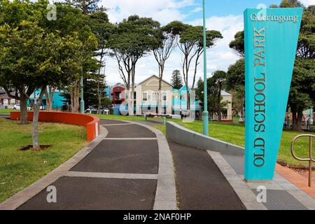 Gerringong Park In The Centre Of Town Stock Photo - Alamy