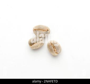 Hawaii, Typica washed coffee beans Stock Photo - Alamy
