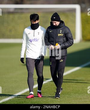 Coach of Tottenham Hotspur Ryan Mason Stock Photo - Alamy