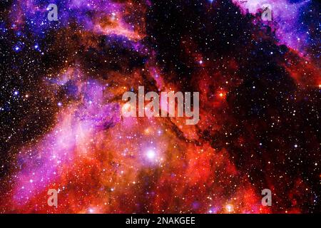 Outer space. Science fiction cosmos. Elements of this image furnished ...