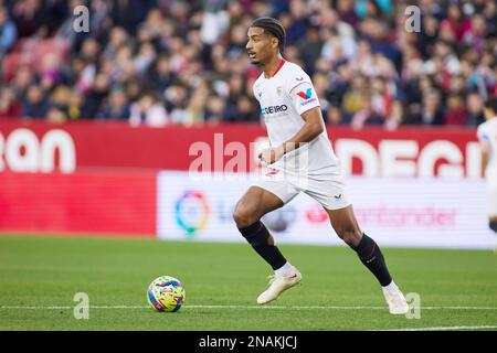 Loic Bade of Sevilla FC during the La Liga match between Sevilla FC and ...
