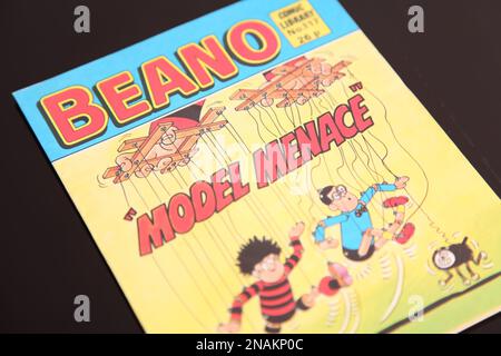Beano Comic Library small book Stock Photo - Alamy