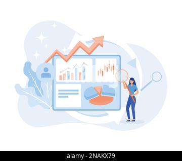 People planning seo optimization. Seo targeting and performance concept ...