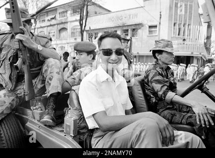 General Nguyen Ngoc Loan, South Vietnamese police chief who executed Nguyen Van Lem, a Viet Cong ...