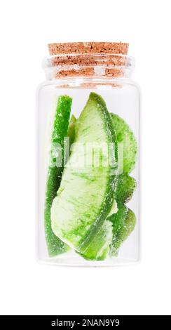 Dried peel pomelo isolated on white background Stock Photo - Alamy