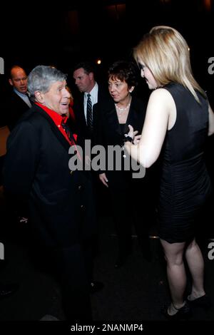 Danielle Sarah Lewis, Jerry Lewis, SanDee Pitnick at arrivals for ...