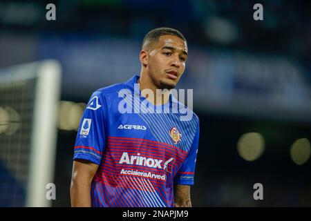 CremoneseÕs Swiss midfielder Charles Pickel looks during the Serie A ...