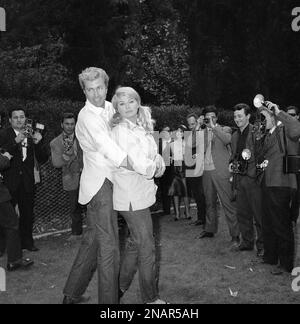 Entertainment - Anita Ekberg and Rik Van Nutter - Dorchester Hotel ...