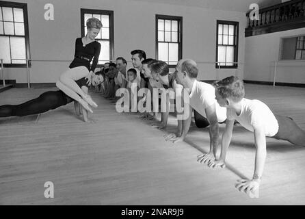 From the Ballet Russe de Monte Carlo production of Rouge et Noir ...