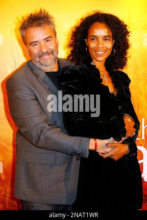 French Director Luc Besson, and his wife Virginie Silla arrive for the ...