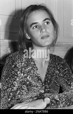 Archives 90ies: French actress Judith Godreche and director Benoît ...