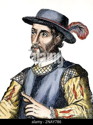 Juan Ponce de Leon (1474-1521). Spanish conquistador. 1st Governor of ...