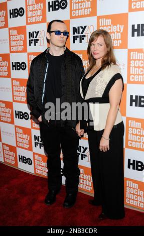 Damien Echols and wife Lorri Davis Echols attend a special screening of ...