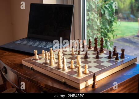 Playing chess online. Studying how to play chess online. Abstract ...