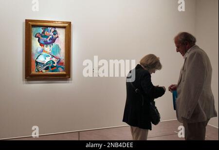 Woman with a Hat 1905 by Henri Matisse in the San Francisco Museum of ...