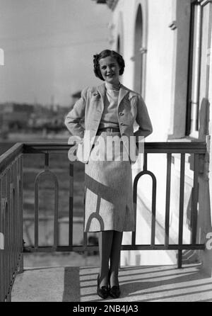Countess Geraldine Apponyi on March 16, 1938, who is engaged to be ...