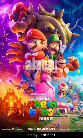 THE SUPER MARIO BROS. MOVIE, US poster, Luigi (voice: Charlie Day ...