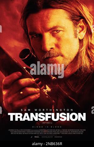 TRANSFUSION, Sam Worthington, 2023. © Saban Films /Courtesy Everett ...