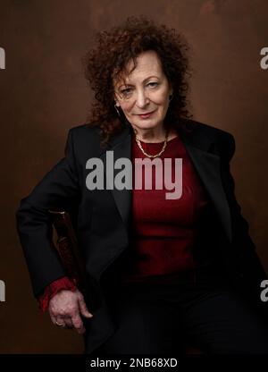 Nancy Goldin poses for a portrait at the 95th Academy Awards Nominees ...