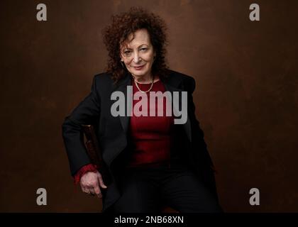Nancy Goldin poses for a portrait at the 95th Academy Awards Nominees ...