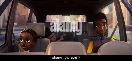 MY DAD THE BOUNTY HUNTER, from left: Glorlox (voice: Rob Riggle), Sean ...