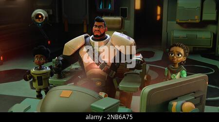 MY DAD THE BOUNTY HUNTER, from left: Torga (voice: Maddie Taylor ...