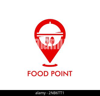 Vector Cafeteria Road Sign Icon Stock Vector Image & Art - Alamy