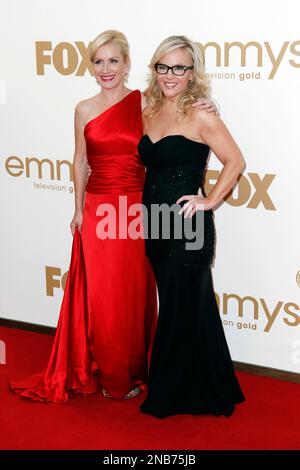 Angela Kinsey and Rachael Harris. 18 November 2010, Hollywood, CA. Us ...