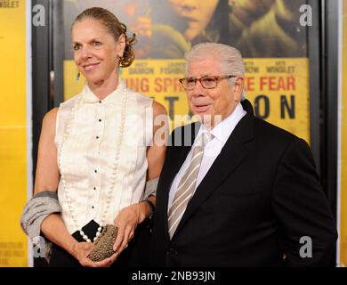 Journalist Carl Bernstein and guest attend the premiere of 'Contagion ...