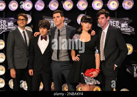 From left, Alex Suarez, Nate Novarro, Gabe Saporta, Victoria Asher and ...
