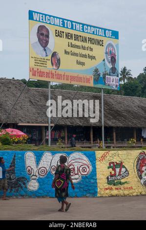 The town market at Kokopo, near Rabaul, Papua New Guinea Stock Photo ...