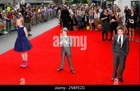 Ross Marron, Theo Stevenson and Scarlett Stitt at the World Premiere of ...