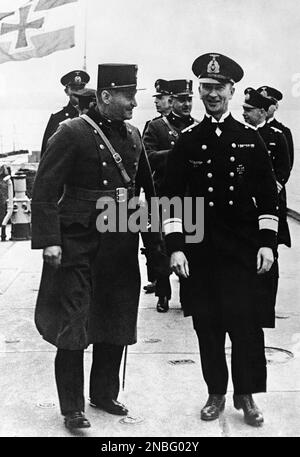 ADOLF HITLER on 22 June 1940 beside the railway carriage at Compiegne ...