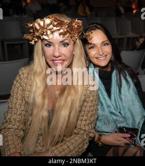 Emma Snowden Jones attends the Malan Breton FANToMe AW22 Runway Show ...