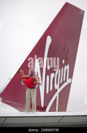 This afternoon, Sir Richard Branson, Founder of Virgin Atlantic Airways ...