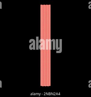 Neon print wheel winding trace of tyres track red color vector ...