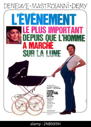 A SLIGHTLY PREGNANT MAN 1973 Lira Films production with Marcello ...