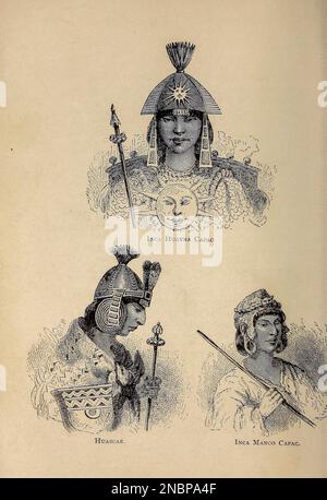 Inca portrait: Manco Capac, Portraits of Inca kings and an Inca queen ...