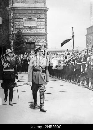 Adolf Hitler and Heinrich Himmler who together with Goering were ...