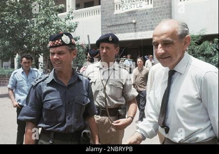 Colonel Colin Campbell Mitchell, Commanding Officer of the Argyll and ...