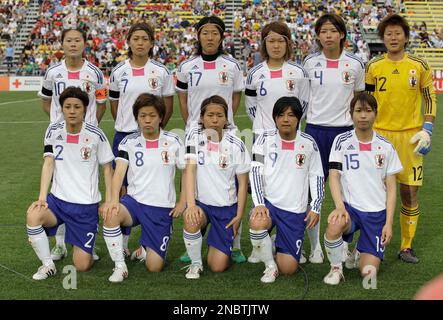 Homare Sawa, Kozue Ando, Saki Kumagai, Mizuho Sakaguchi, Ayumi Kaihori ...