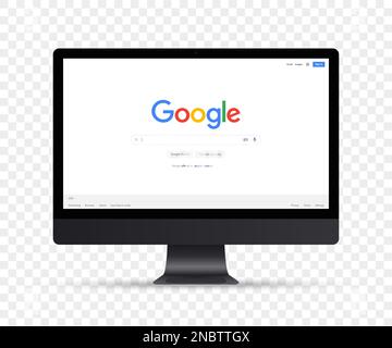 Google search window mockup. Vector illustration EPS10 Stock Vector ...