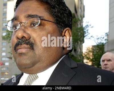 Sri Lankan billionaire and Galleon Group founder Raj Rajaratnam leaves ...