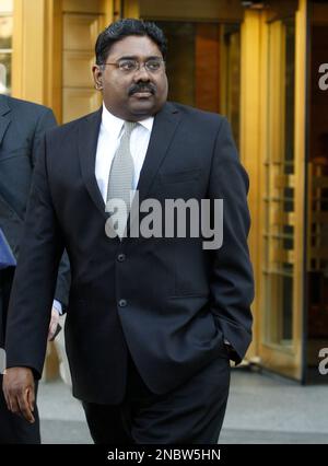 Sri Lankan billionaire and Galleon Group founder Raj Rajaratnam leaves ...