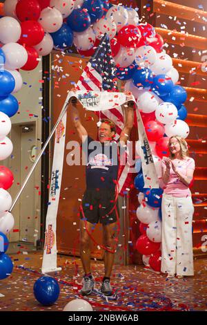 Ultramarathon runner Dean Karnazes arrives at the "Live! with Regis and ...