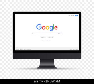 Google search window mockup. Vector illustration EPS10 Stock Vector ...