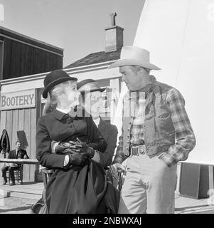 THE RARE BREED, Juliet Mills, with Hereford bull 'Vindicator,' 1966 ...