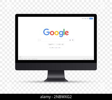 Google search window mockup. Vector illustration EPS10 Stock Vector ...