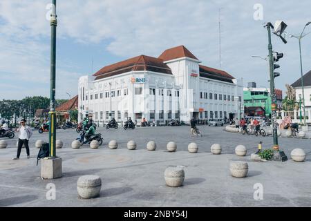 Yogyakarta, Indonesia - Circa 2023: 0 Km center landmark of Jogja city ...