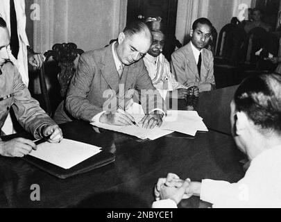 The Anglo-Siamese Peace Treaty was signed at Government House ...